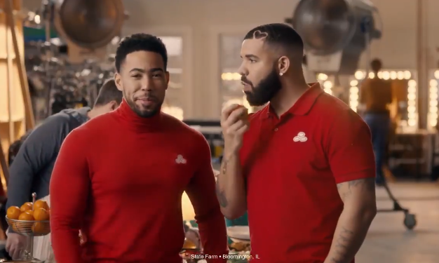 Drake Looked Absolutely Jacked In State Farm's Super Bowl Commercial ...