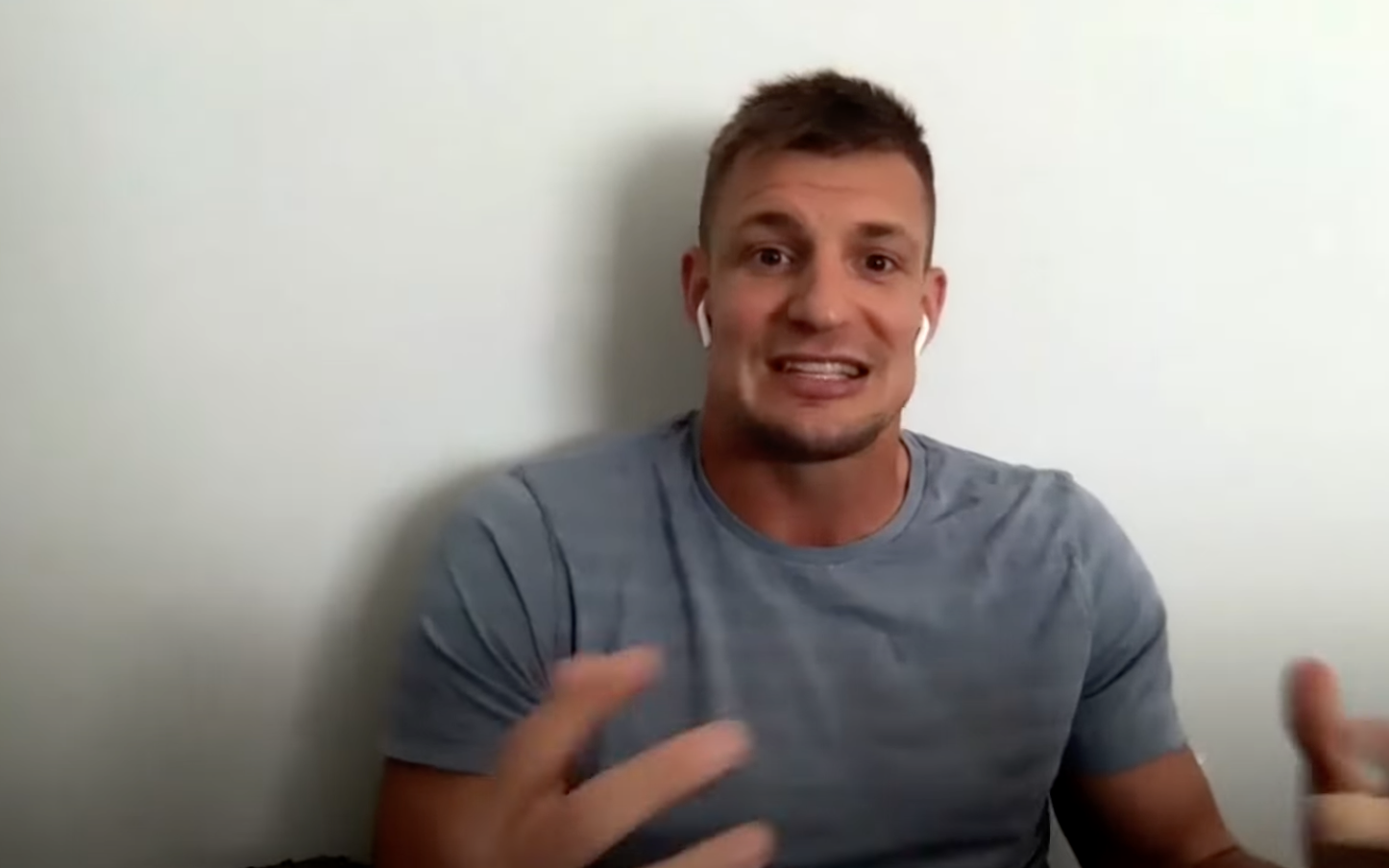 Gronk Discusses The Super Bowl Streaker, Retiring Again, Making The ...