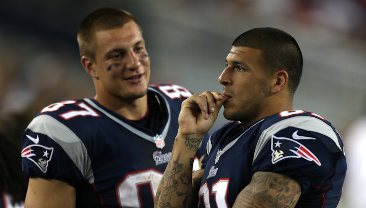 Rob Gronkowski Reflects On Aaron Hernandez, Admitting He Was 'Shook' By ...