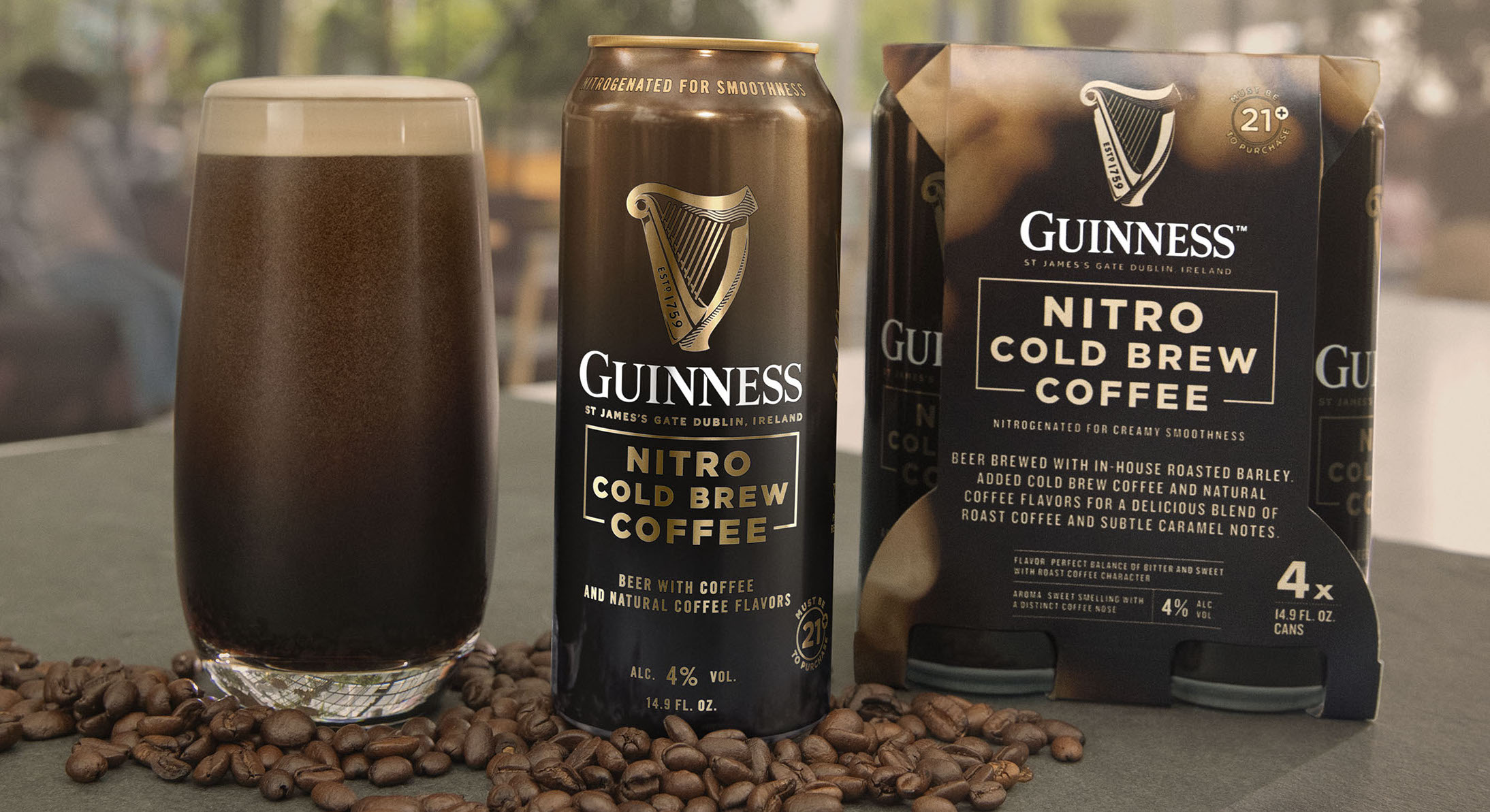 The New Guinness Nitro Cold Brew Coffee Stout Is A Sneaky Contender For ...