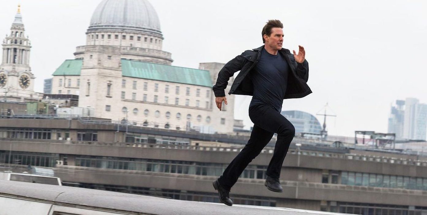 WATCH: Train Flies Off Cliff On 'Mission: Impossible 7 Set (Full Video)