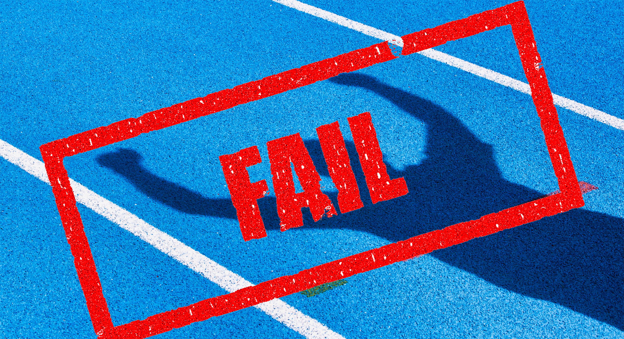 Runner Celebrates Winning Triathlon, Gets Passed At The Finish Line