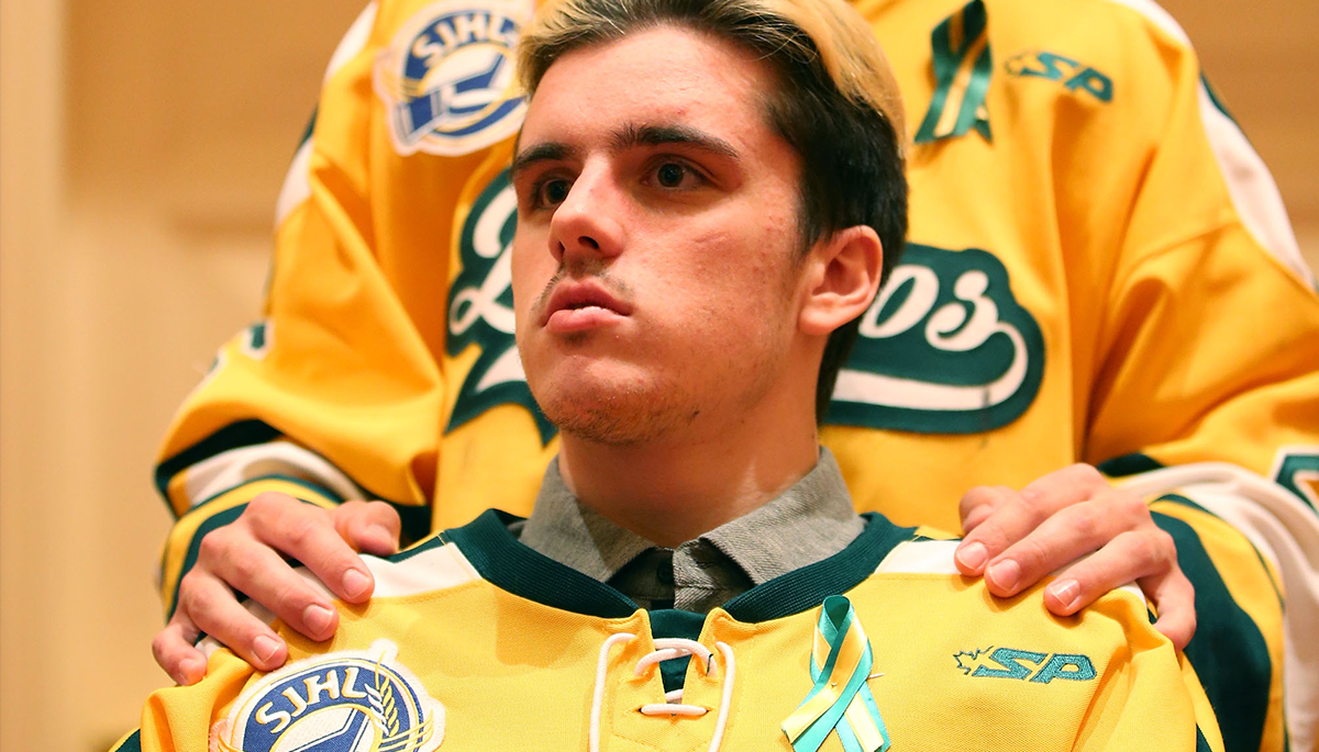 Paralyzed Humboldt Broncos Player Uses Walker For First Time