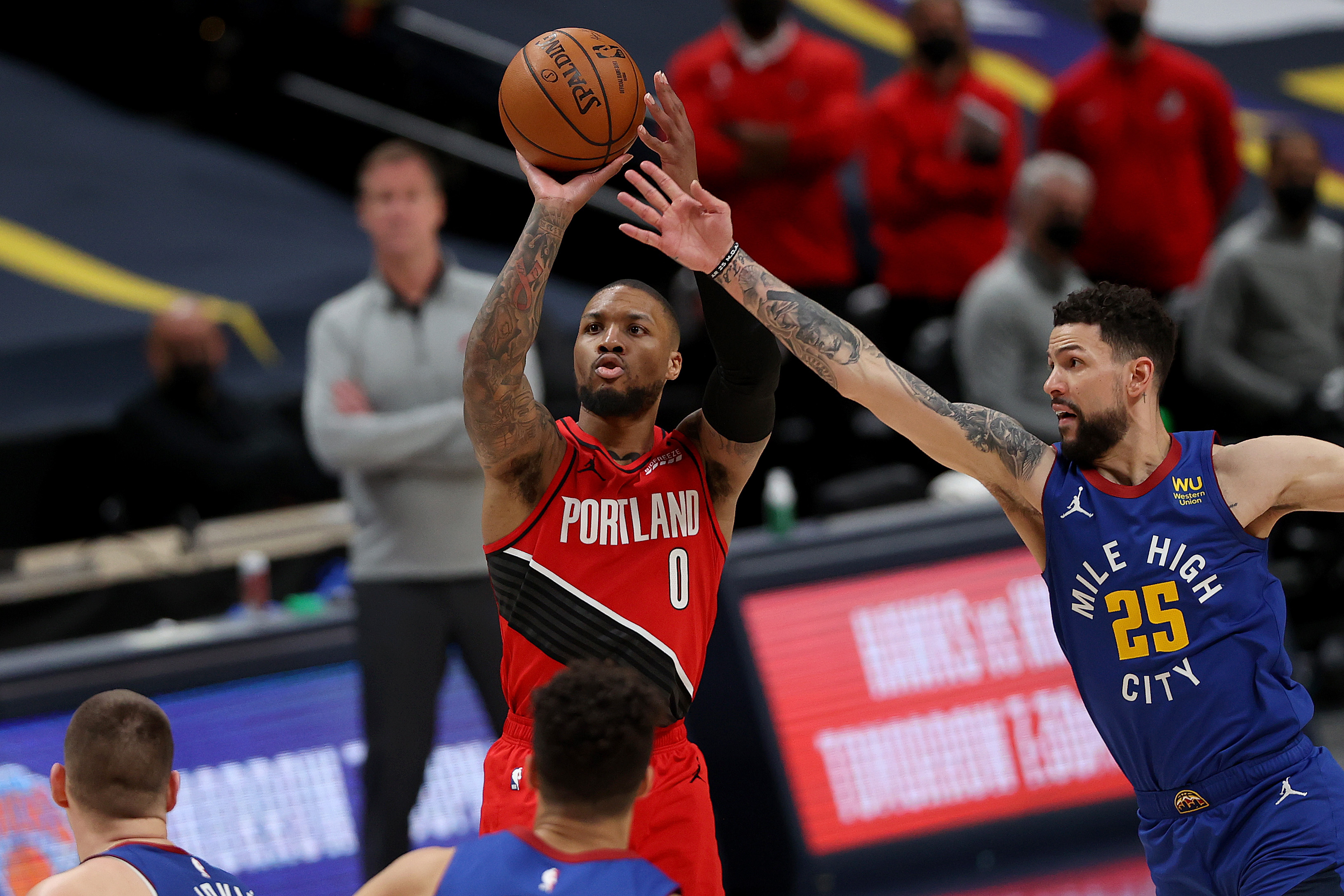 Austin Rivers' Reaction To A Rare Damian Lillard Miss In Game 5 Sums Up ...