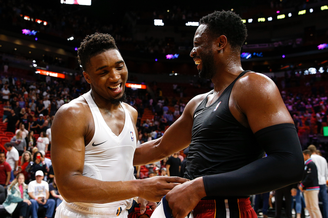 Dwyane Wade Reportedly Worried About Donovan Mitchell's Unhappiness