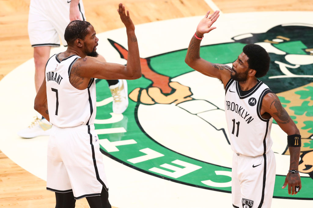 Details Of Kevin Durant, Kyrie Irving Spawning Nets Superteam Over ...