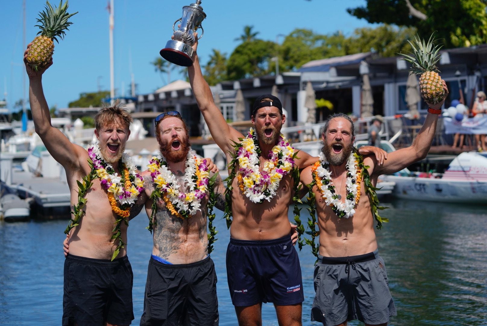 Four-Man Crew Breaks Record For Fastest Row Across Pacific Ocean