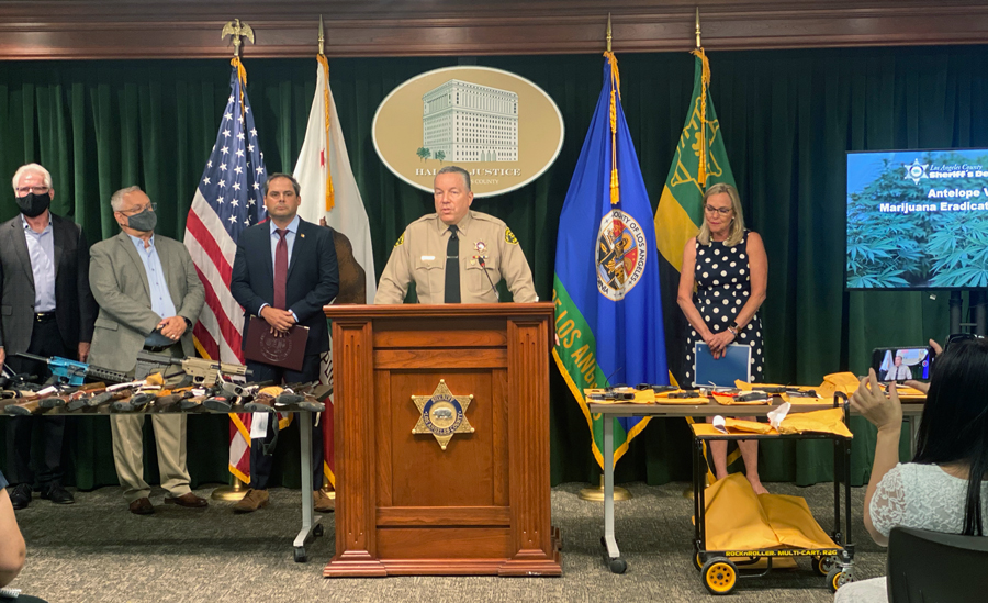 $1 BILLION In Illegal Marijuana Seized In Los Angeles County Bust