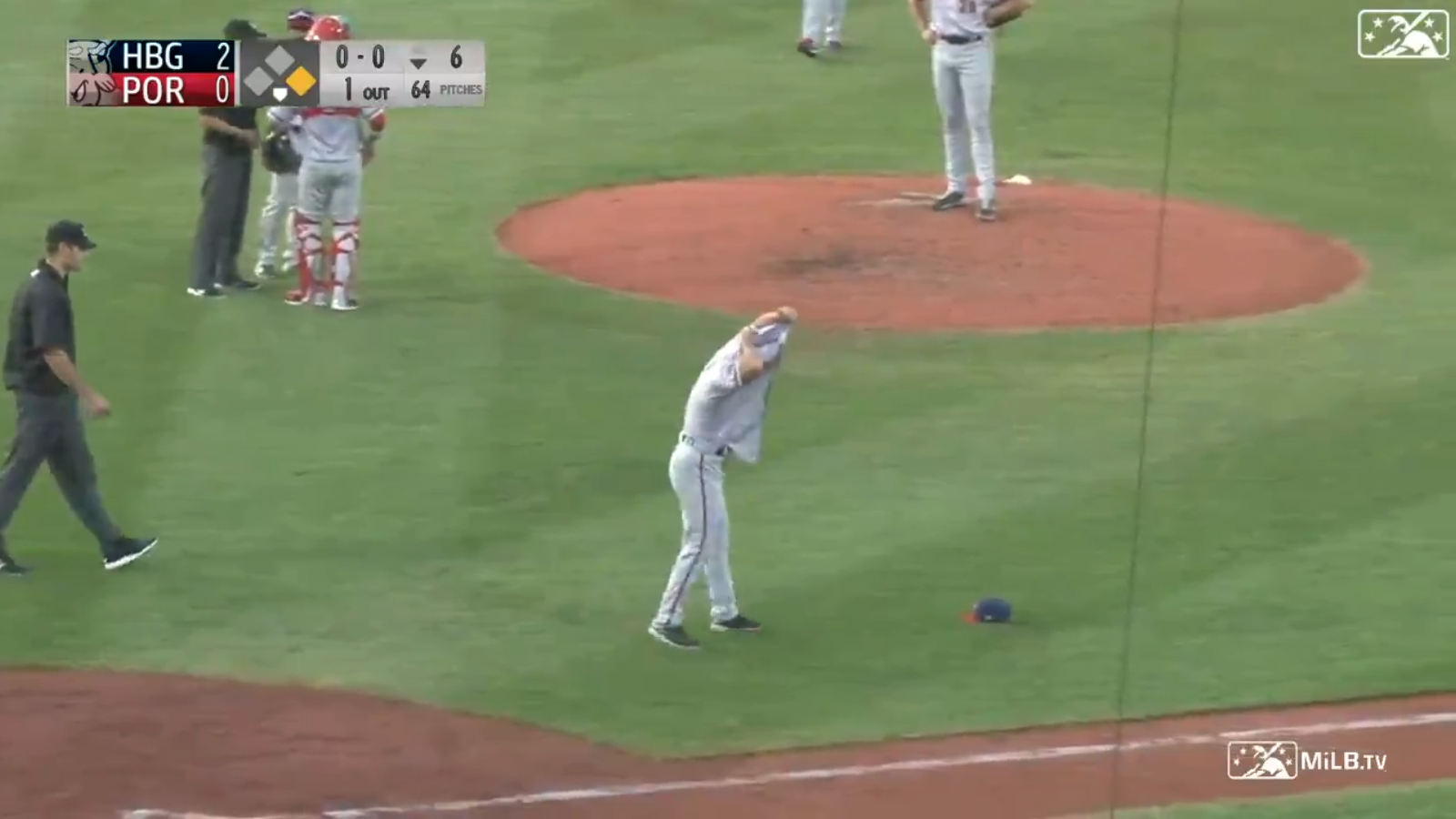 Minor League Manager Removes His Jersey On The Field, Gets Ejected