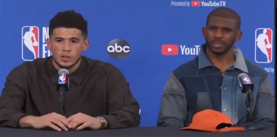 Things Get Awkward When Reporter Asks Suns' Devin Booker Question About ...