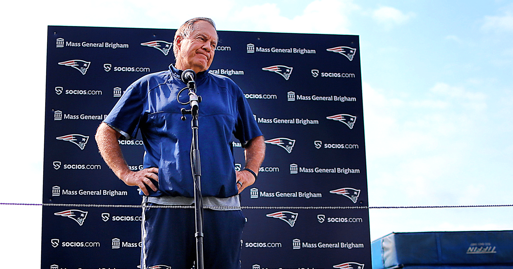 Bill Belichick's Comment About The Weather Gets Turned Into A Meme