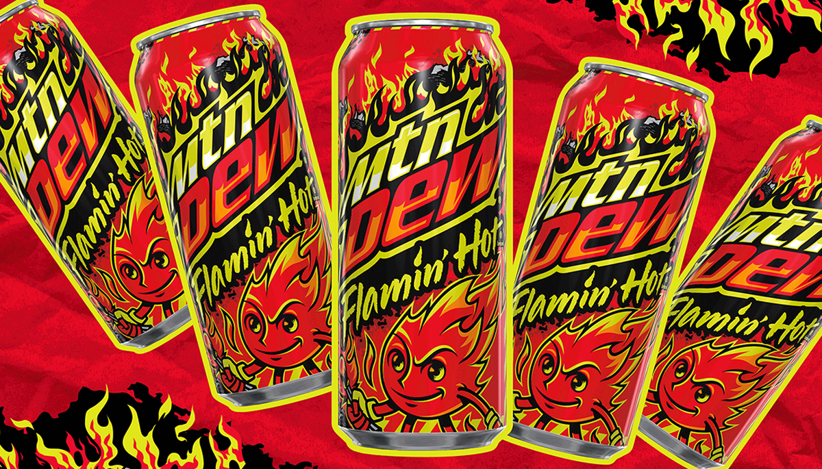 Mountain Dew Is Releasing A Flamin' Hot Cheetos Flavor