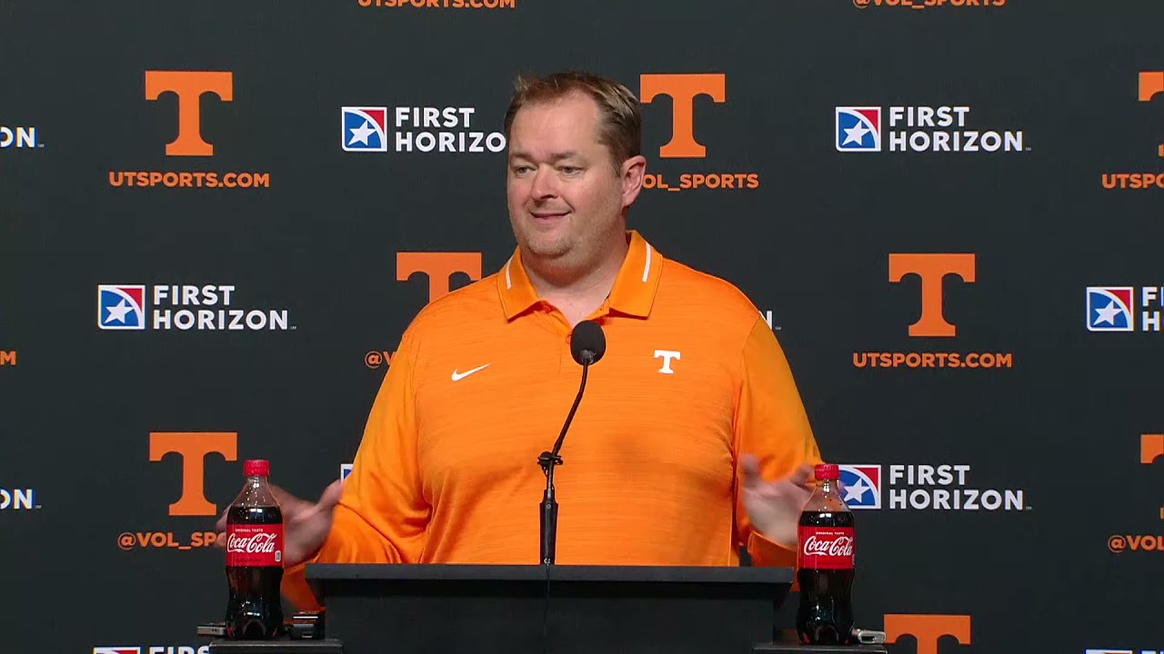 Josh Heupel Impressed By Tennessee's Ability To Walk Up Stairs