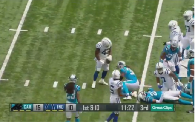 NFL Refs Enforce Stricter Taunting Rules During Panthers-Colts ...