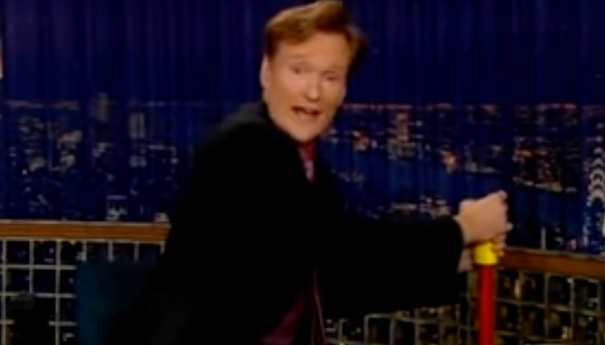 Conan Reveals Why He Had To Retire The 'Walker, Texas Ranger' Lever