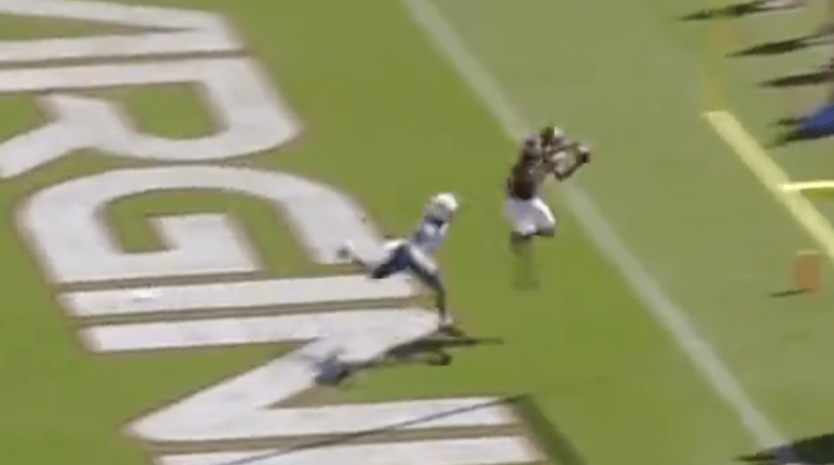 Virginia Tech's Tré Turner Makes Catch Of The Year For Acrobatic TD