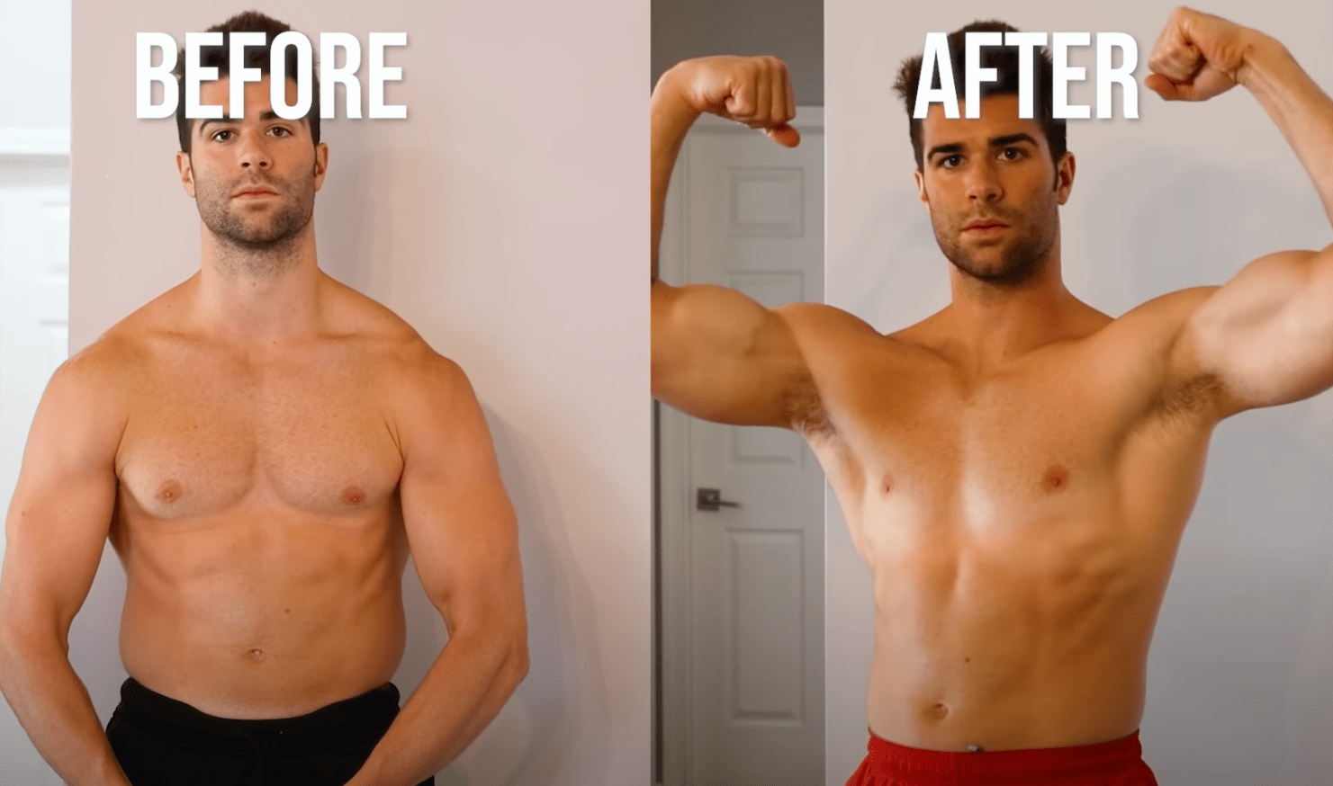 Body Transformation After Doing 100 Pushups + 50 Pullups For A Week