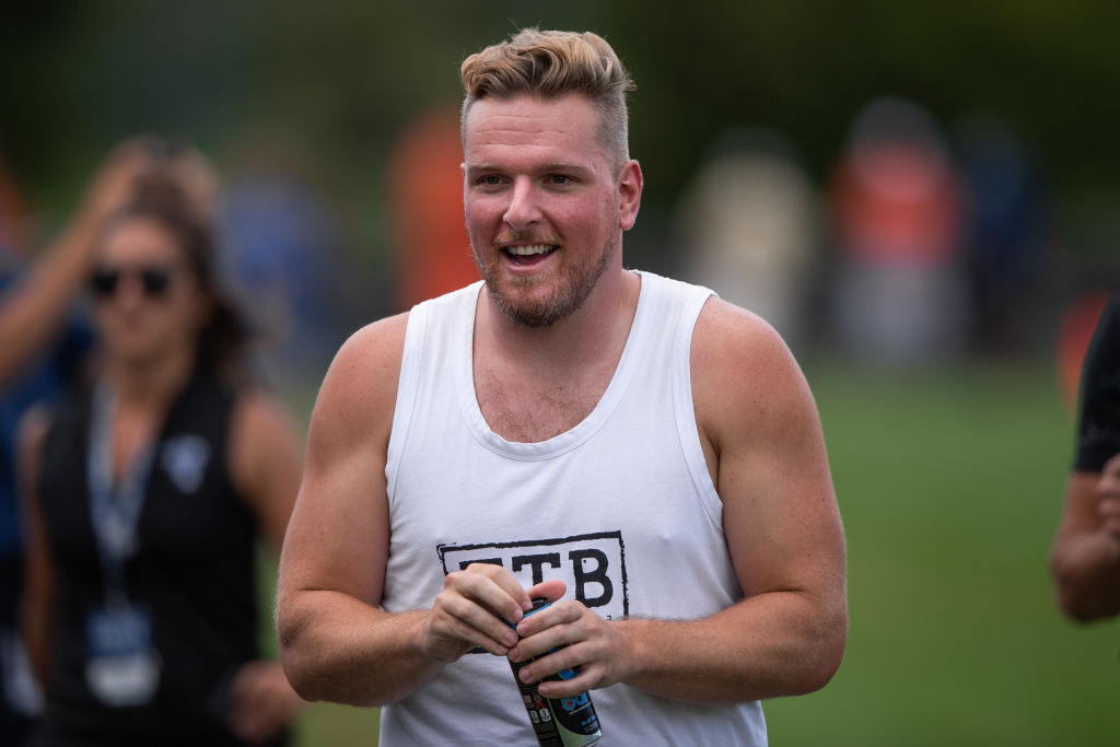 Pat McAfee Calls Wild Play At The Plate In Congressional Baseball Game