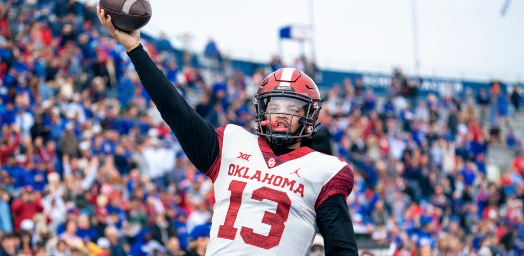 Oklahoma QB Caleb Williams Paints Message For Texas On Fingernails