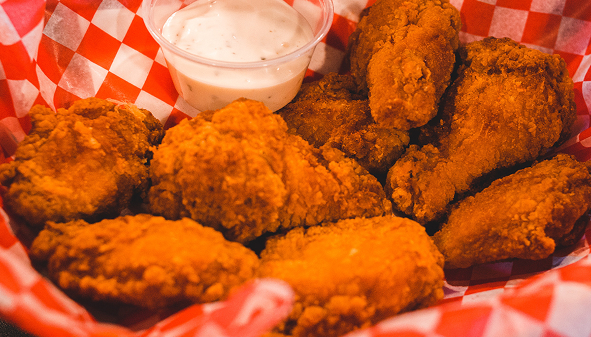 Viral Photo Shows Deep-Fried Chicken Head In Woman's Order Of Wings