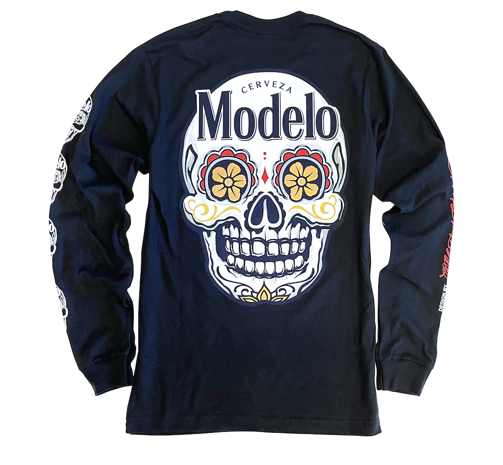 Modelo Teams Up With Legendary LA Tattoo Artist Mr. Cartoon For Día de ...