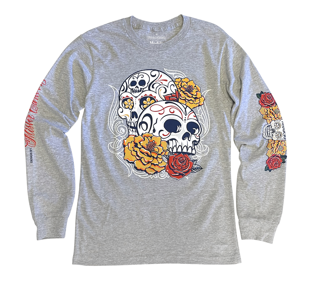 Modelo Teams Up With Legendary LA Tattoo Artist Mr. Cartoon For Día de ...