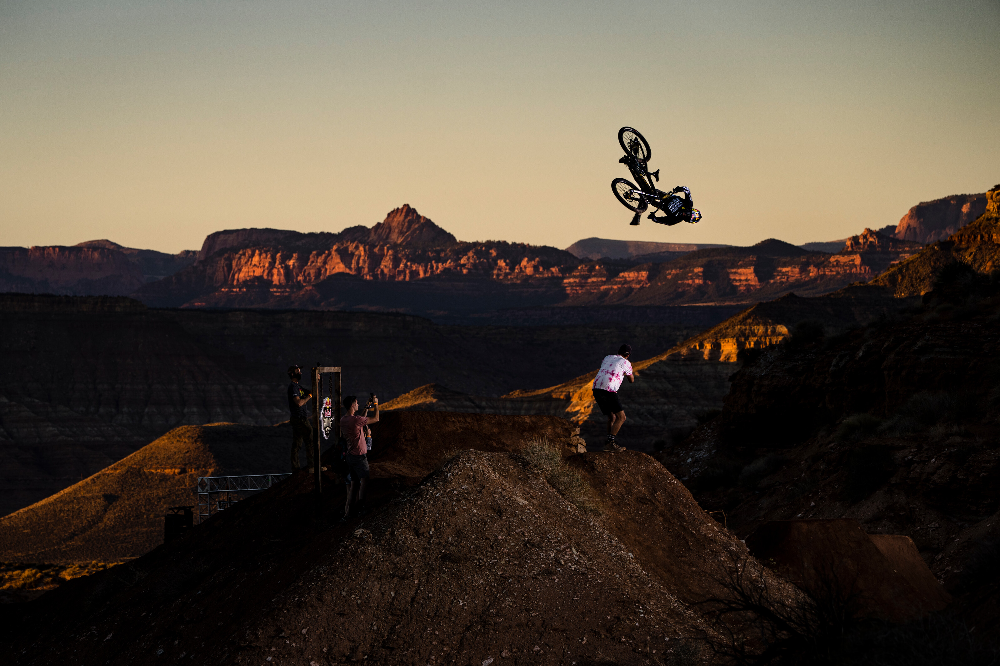 First Look At 2021 Red Bull Rampage As Riders Build The Course