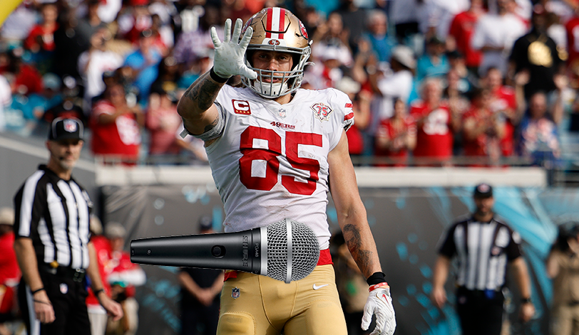 George Kittle Puts Mike Zimmer In A Body Bag Over Cheating Allegations