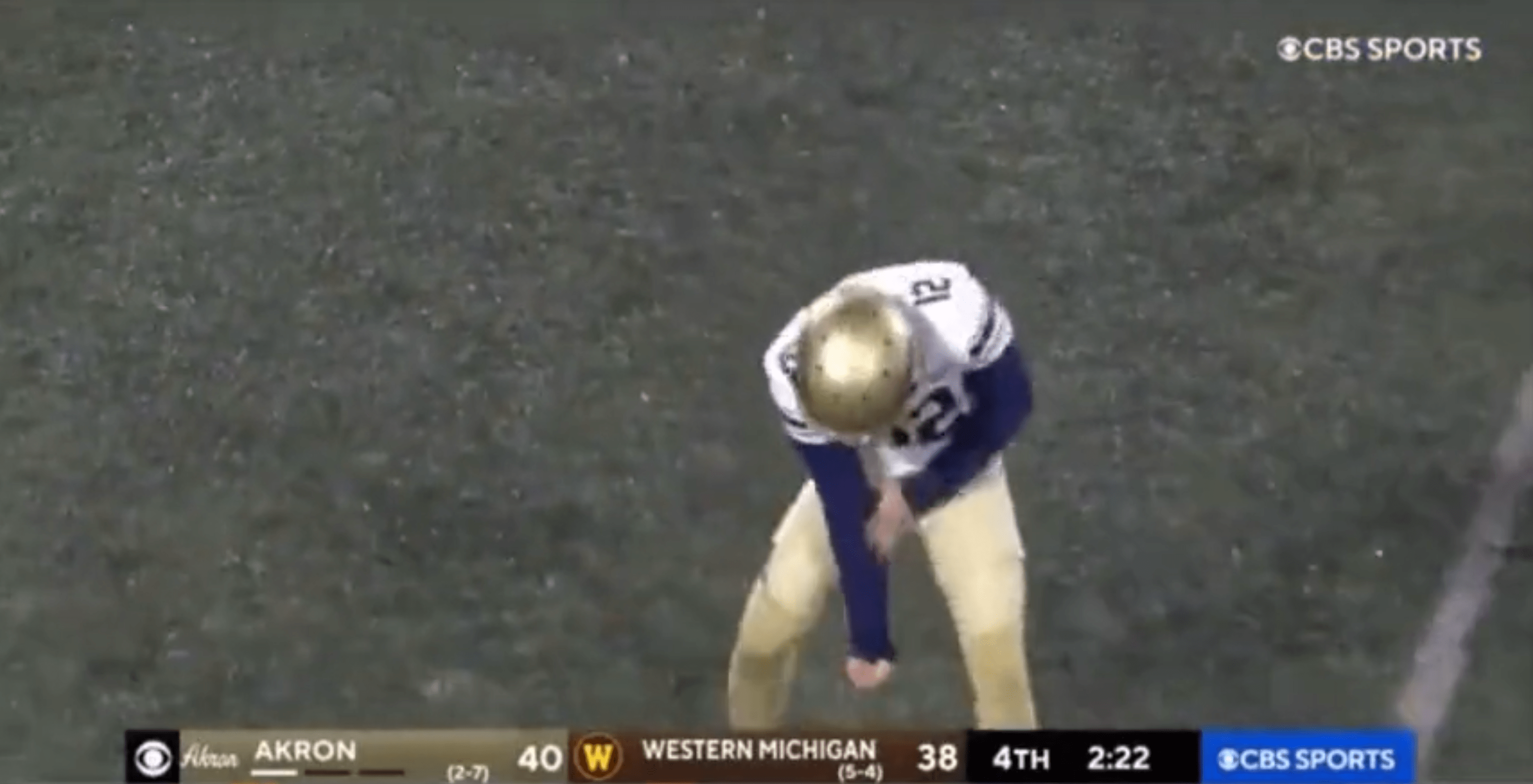 Akron Kicker Cory Smigel Had An All-Time Excited Field Goal Celebration