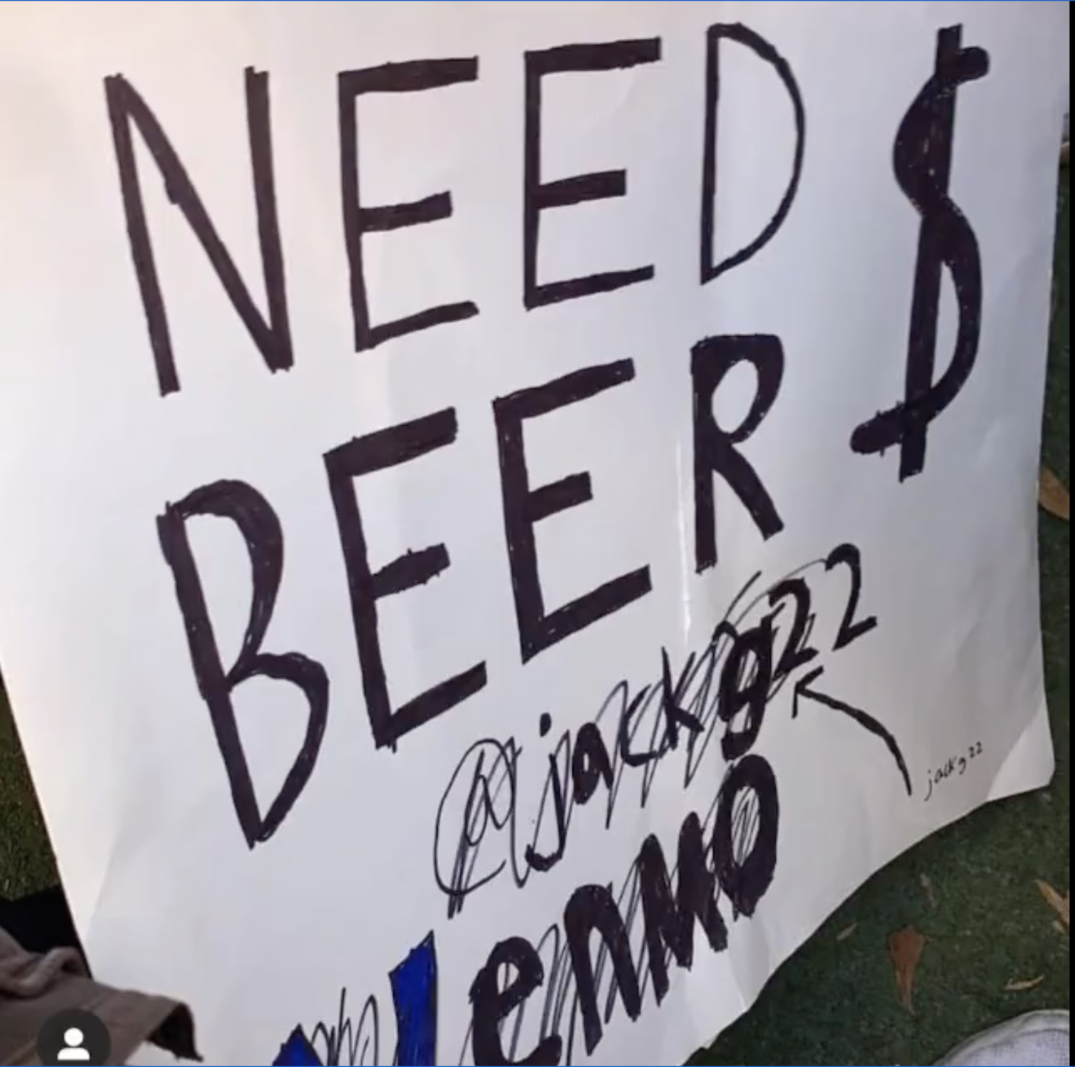 Ole Miss Student Makes A LOT Of Money With College GameDay Sign