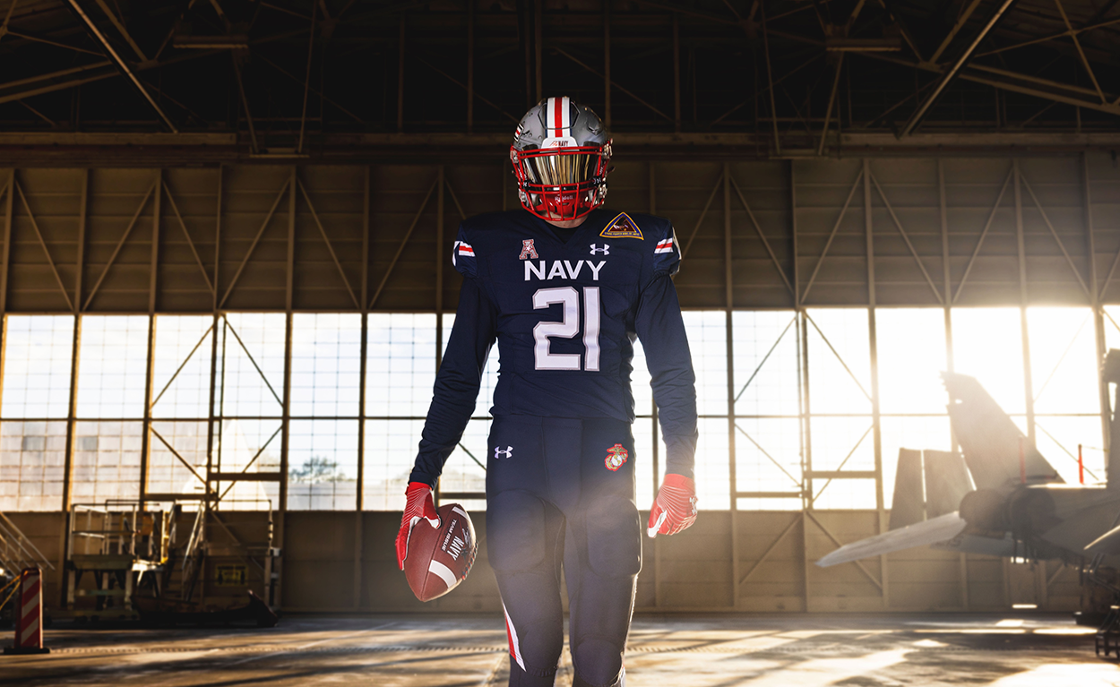 Navy Football Unveils Incredible Aviation Uniforms For 2021 Army Game