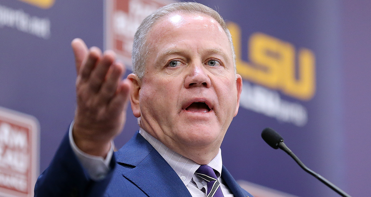 Brian Kelly Can't Stop Saying 'Family' After Becoming Head Coach At LSU