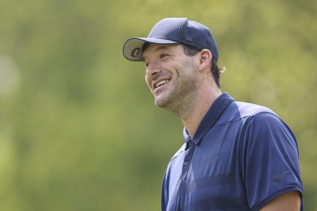 Tony Romo Makes Self-Deprecating Joke About Botched Snap (Video)