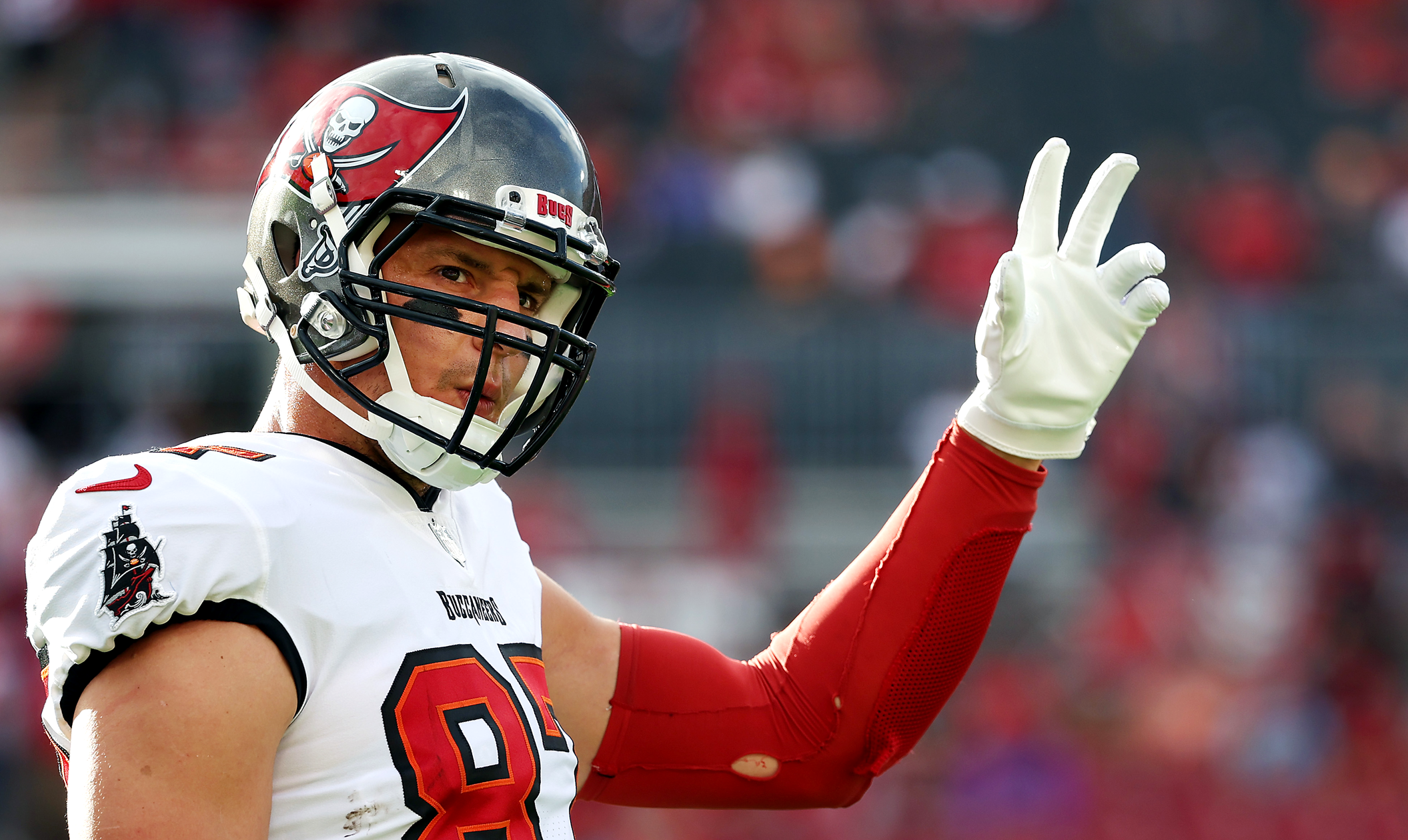 Rob Gronkowski Mic'd Up Pleading With Brady To Get $1 Million Bonus