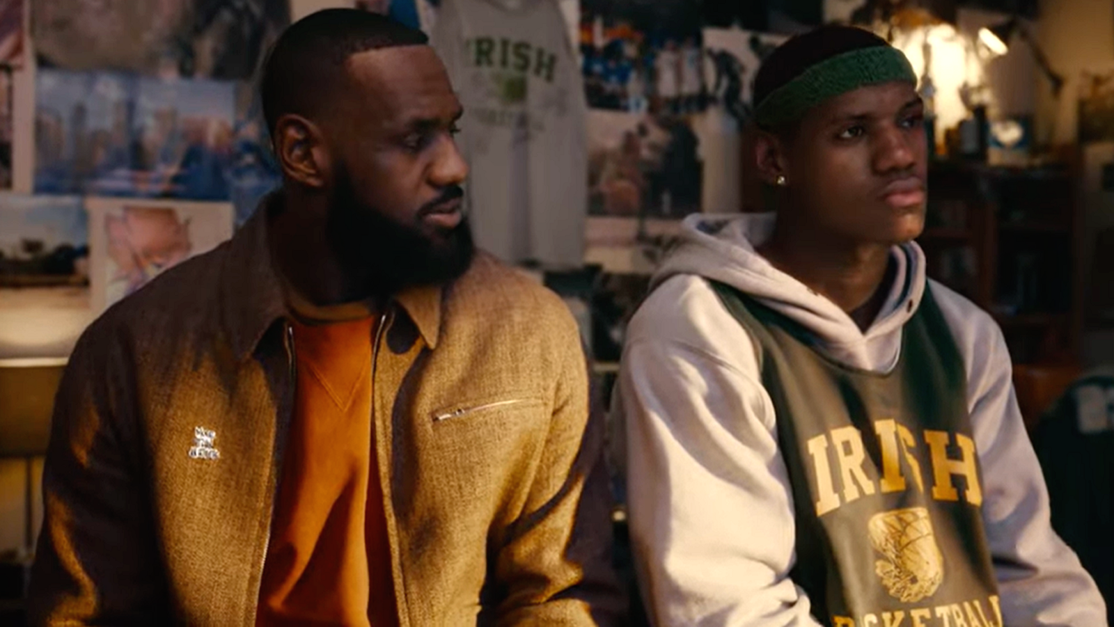 LeBron James' Commercial With His Teenage Self Turned Into A Meme