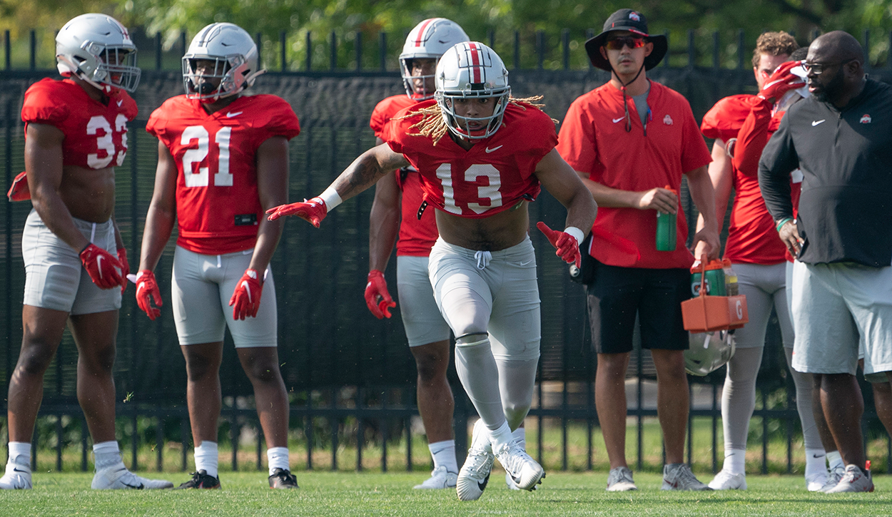Ohio State's 235lb TE Gee Scott Goes Viral For Freak Play In Spring Ball