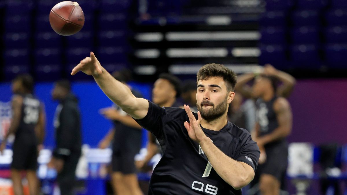 QB Sam Howell Looks NFL Ready At North Carolina's Pro Day Performance ...