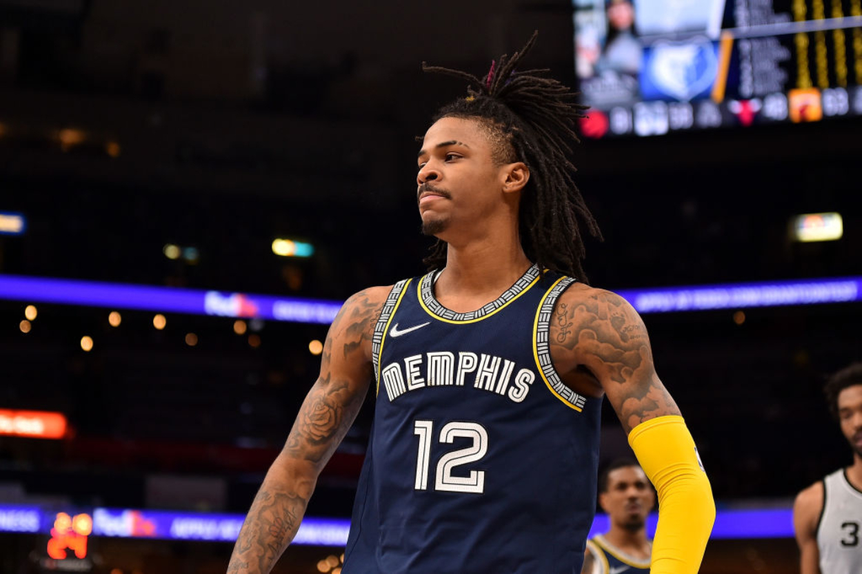 Ja Morant Regrets Giving Up Custom Sneakers After 52-Point Game