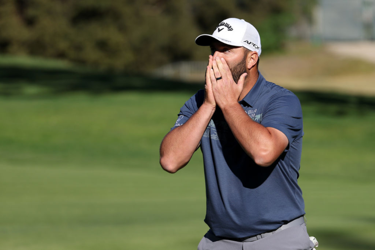 Video: Jon Rahm Misses Tap-In, Somehow Leaves The Ball Short Of Hole