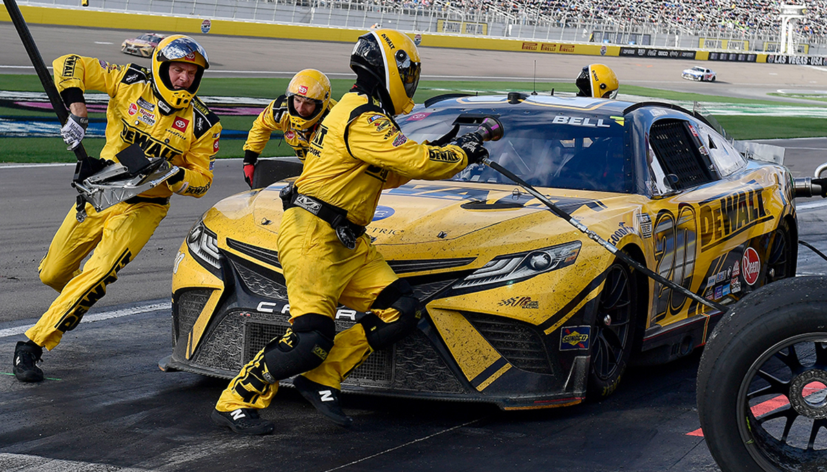 NASCAR Pit Crew Member Gets Hit By A Car But Bounces Back