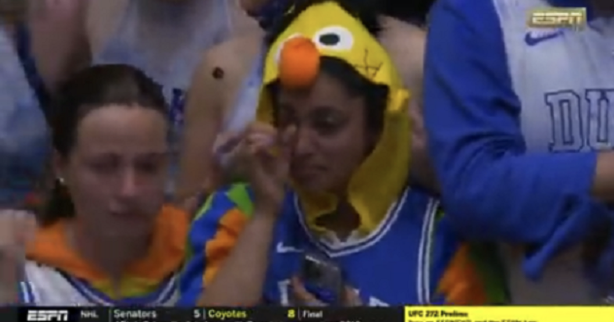Sad Duke Fans Went Viral For Crying During Team's Loss In Coach K's ...