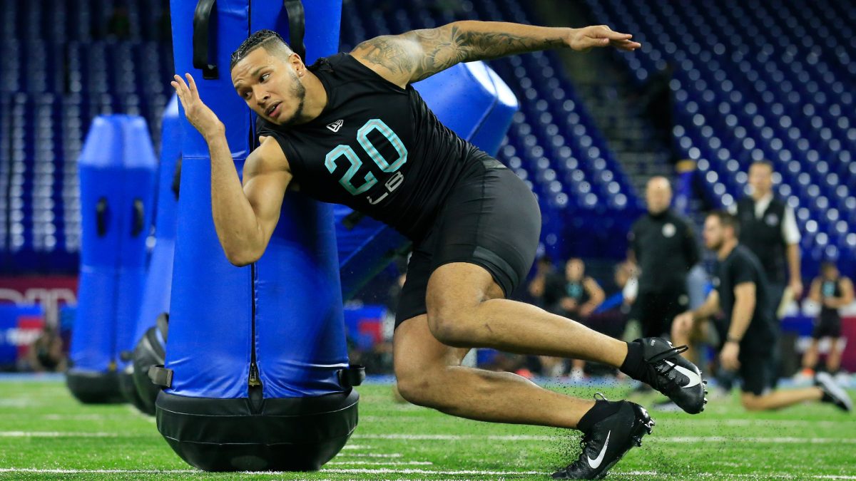 Marcus Spears Believes This Off-The-Radar DE Should Go No. 1 In Draft