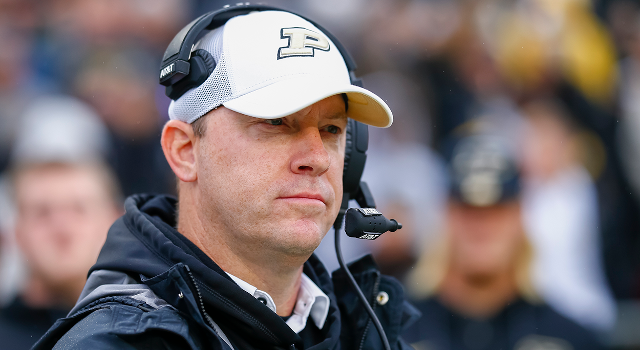 Jeff Brohm's New Comments On Louisville Hint He Could Leave Purdue