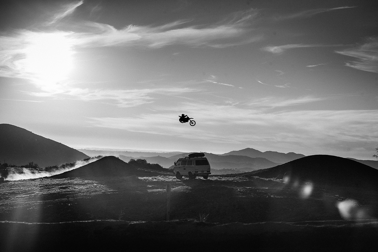 Who Is Motocross Rider Tyler Bereman? An Artist Painting With His Bike