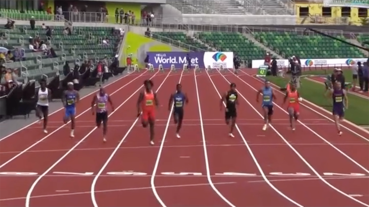 Speedy SMU Football Commit Seemingly Gets Screwed At Track Nationals
