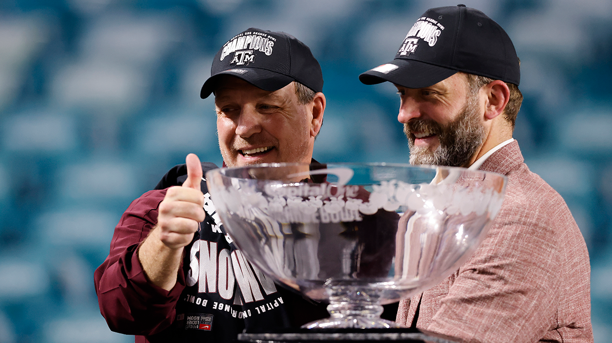 Texas A&M AD Ross Bjork Ducks Media Over Saban Email, Looks Terrible