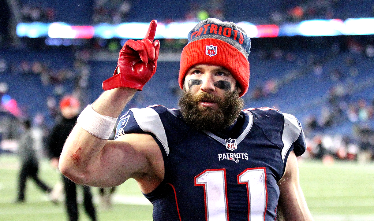 Julian Edelman's Top Wide Receivers In The NFL Upset Numerous Fans