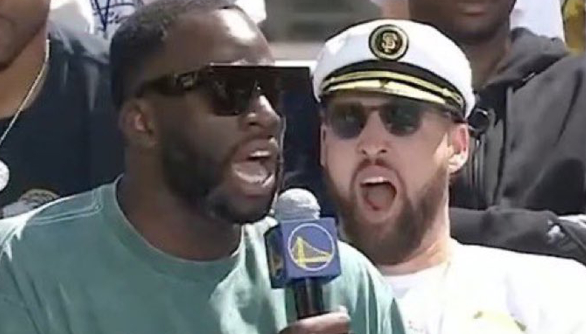 Klay Thompson Yawning During Draymond Green Speech Becomes Meme