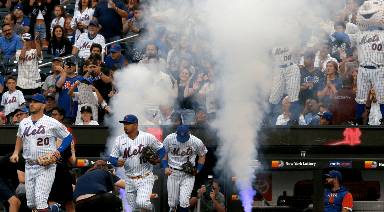 Fan Runs On Field During Subway Series, Gets Ragdolled By Security