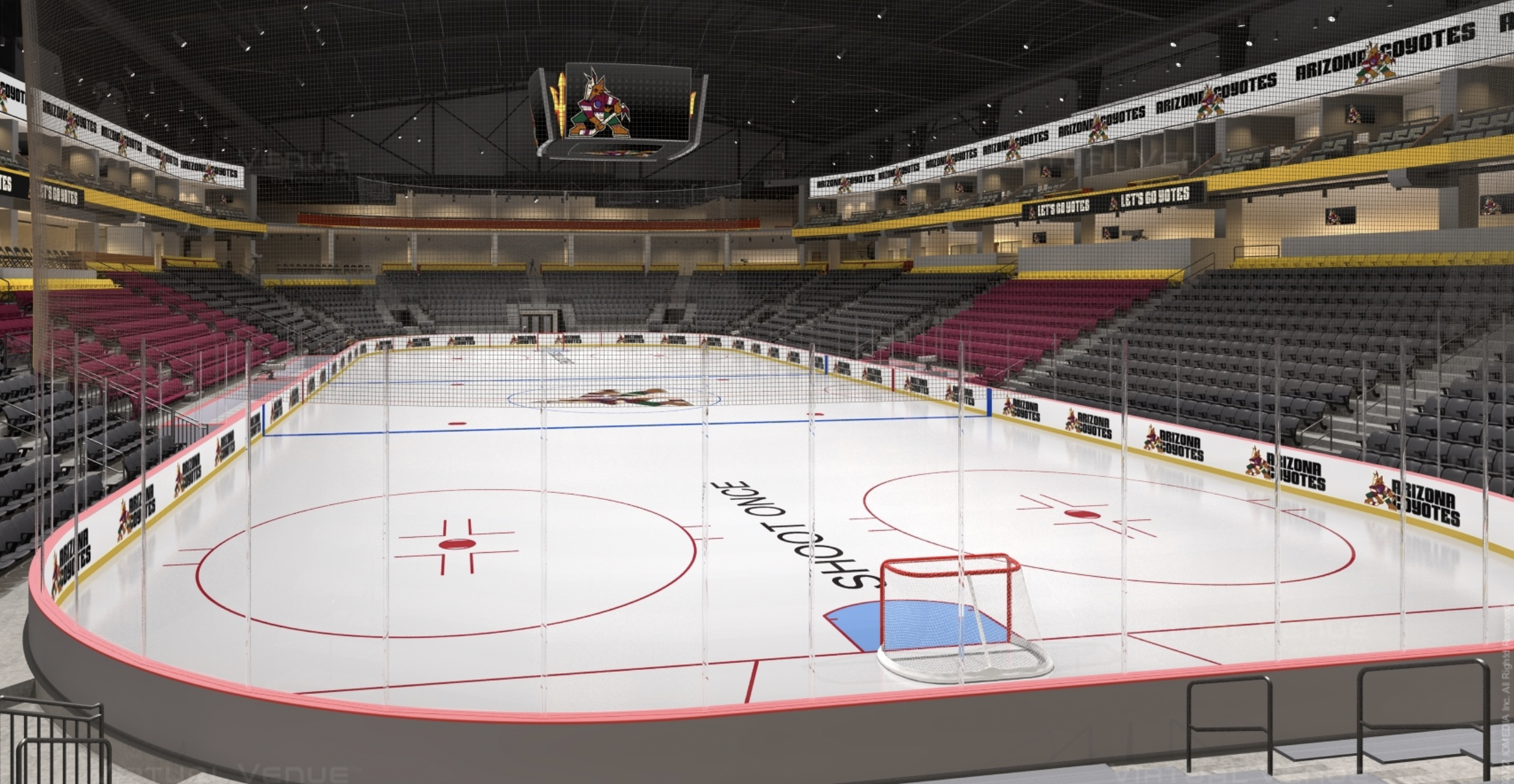 Virtual Seat Map Of The Coyotes Arena Shows How Tiny It Really Is
